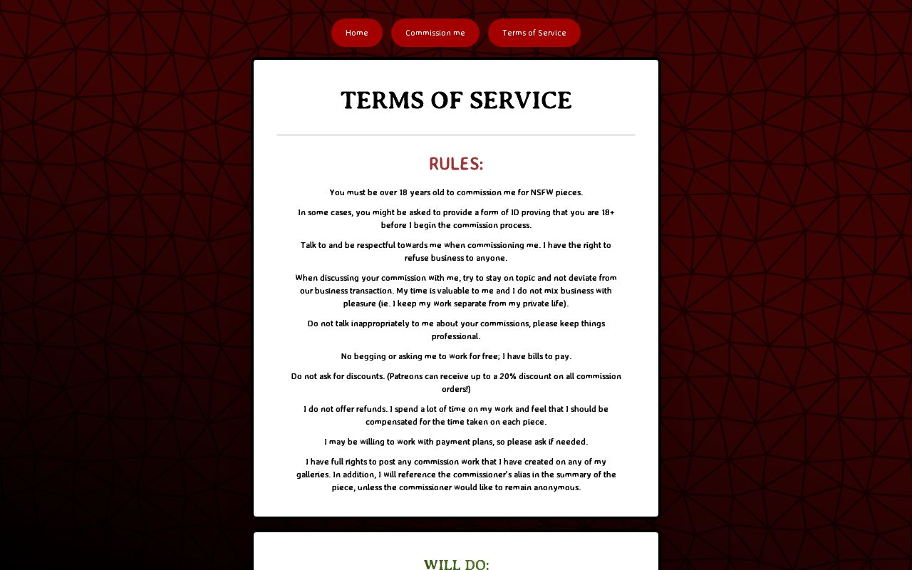 Momo Terms of Service 2023
